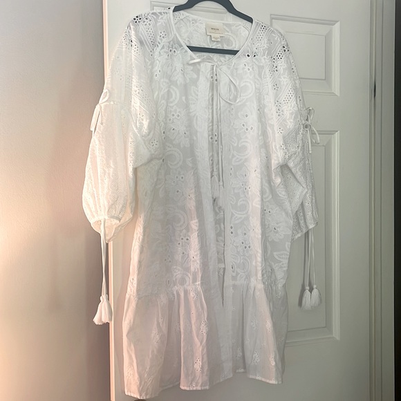 Maeve | Swim | Maeve Anthropologie One Size White Eyelet Lace Swim ...